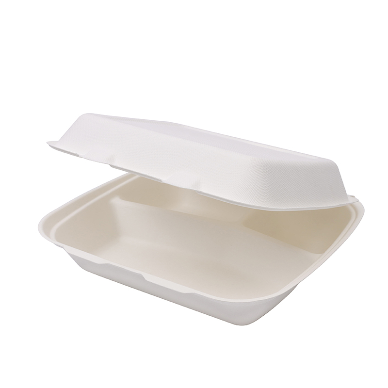 Wholesale Biodegradable 9'' Disposable Sugarcane Food Container with 3 ...